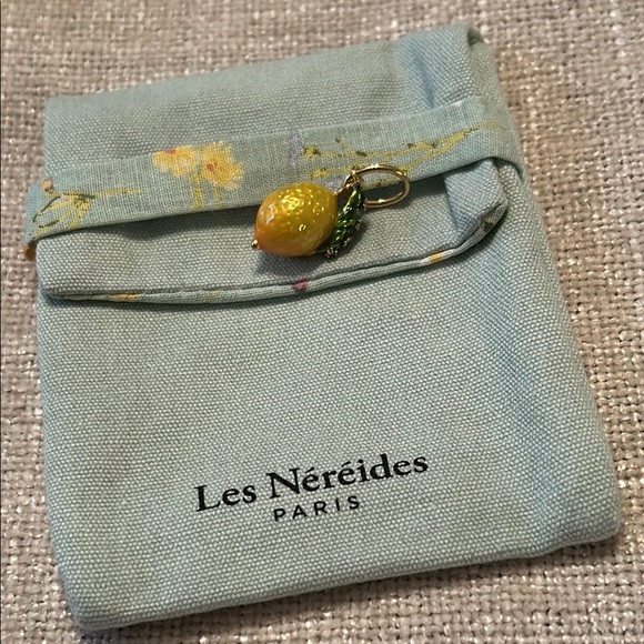 Les Néréides | Jewelry | Les Nereides Paris Lemon Pendant New | Poshmark